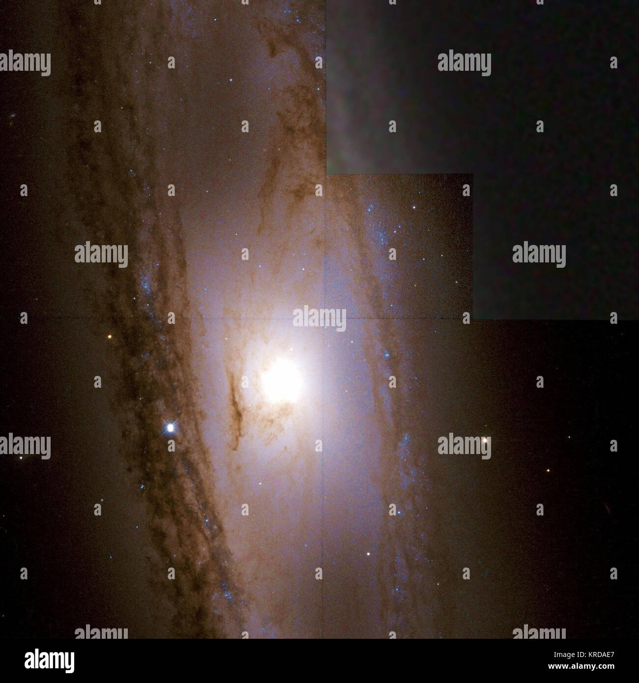 Messier 65 Hubble WikiSky Stock Photo - Alamy