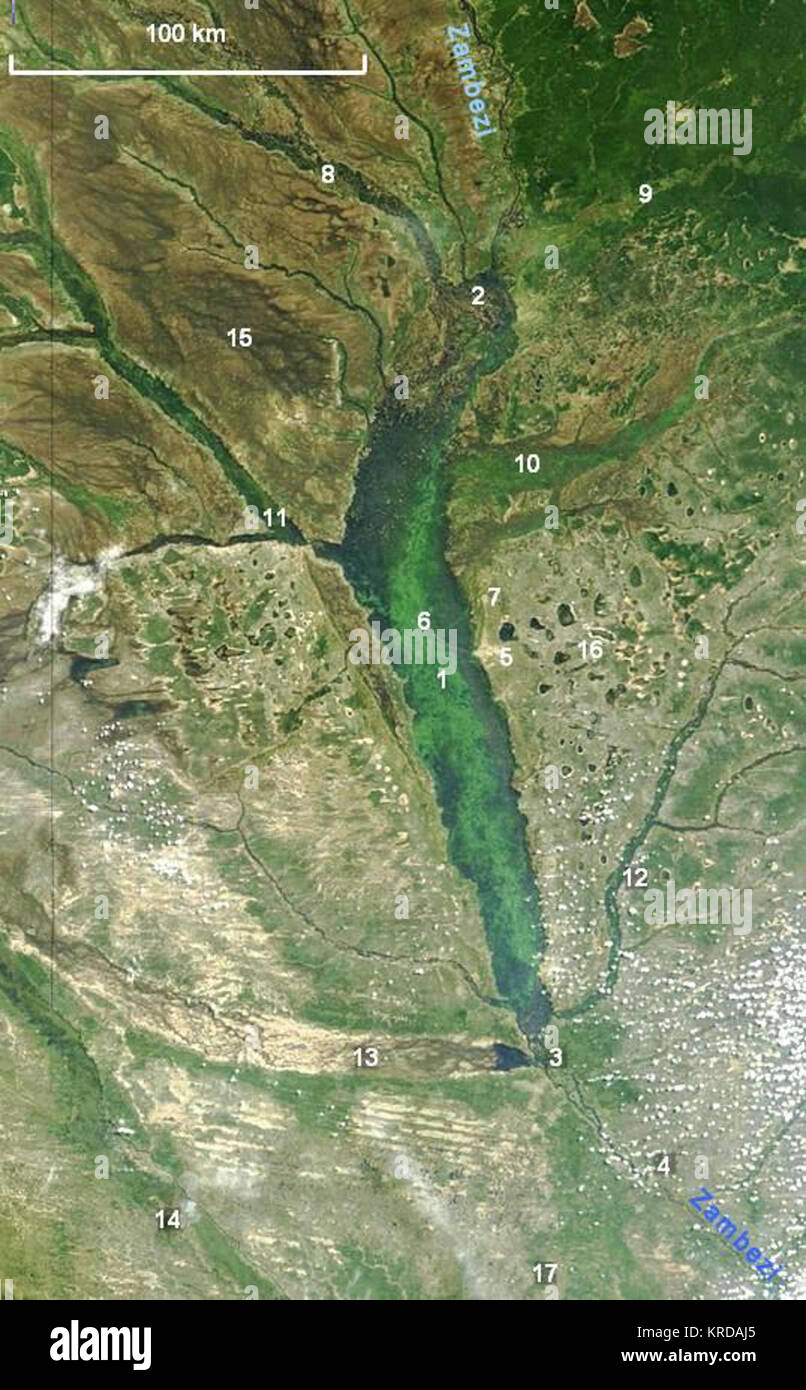 NASA Barotse Floodplain compressed Stock Photo - Alamy