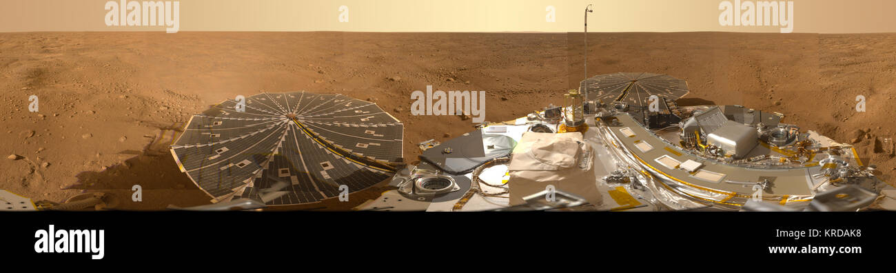 NASA - Mars Panorama (pd Stock Photo - Alamy