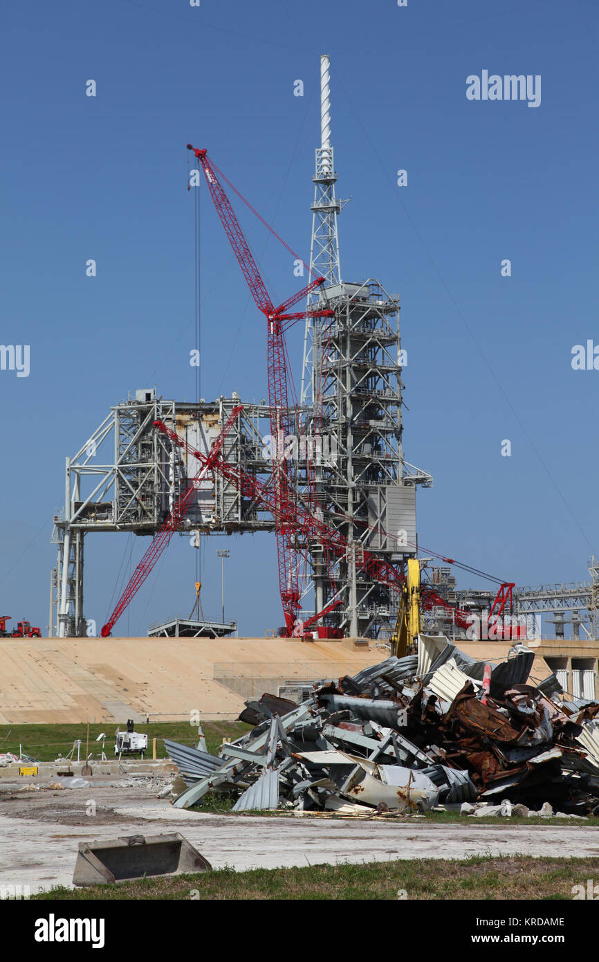 NASA LC39B deconstruction Stock Photo - Alamy