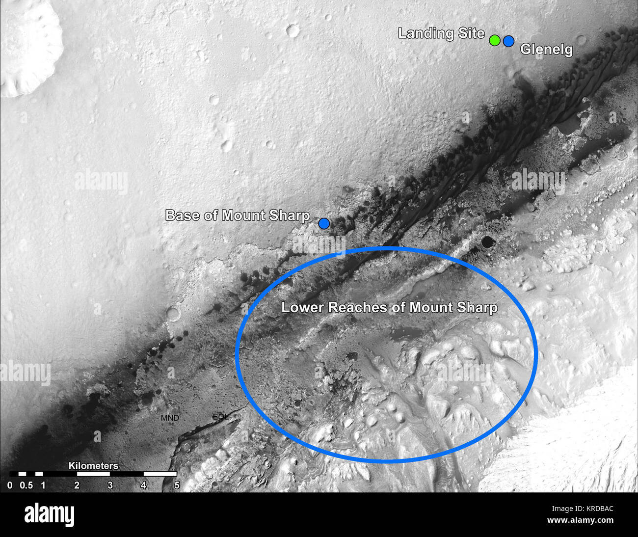 PIA16064-Mars Curiosity Rover Treasure Map Stock Photo - Alamy