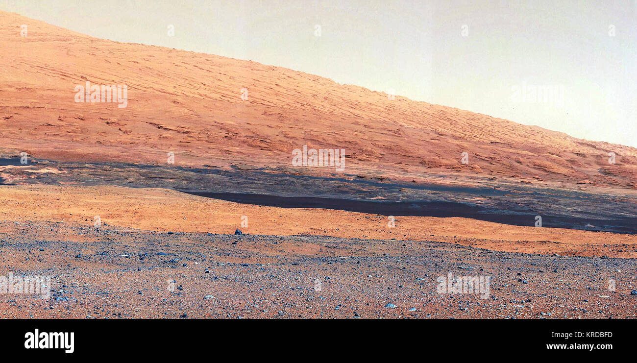 PIA16099 - Getting to know Mount Sharp Stock Photo - Alamy
