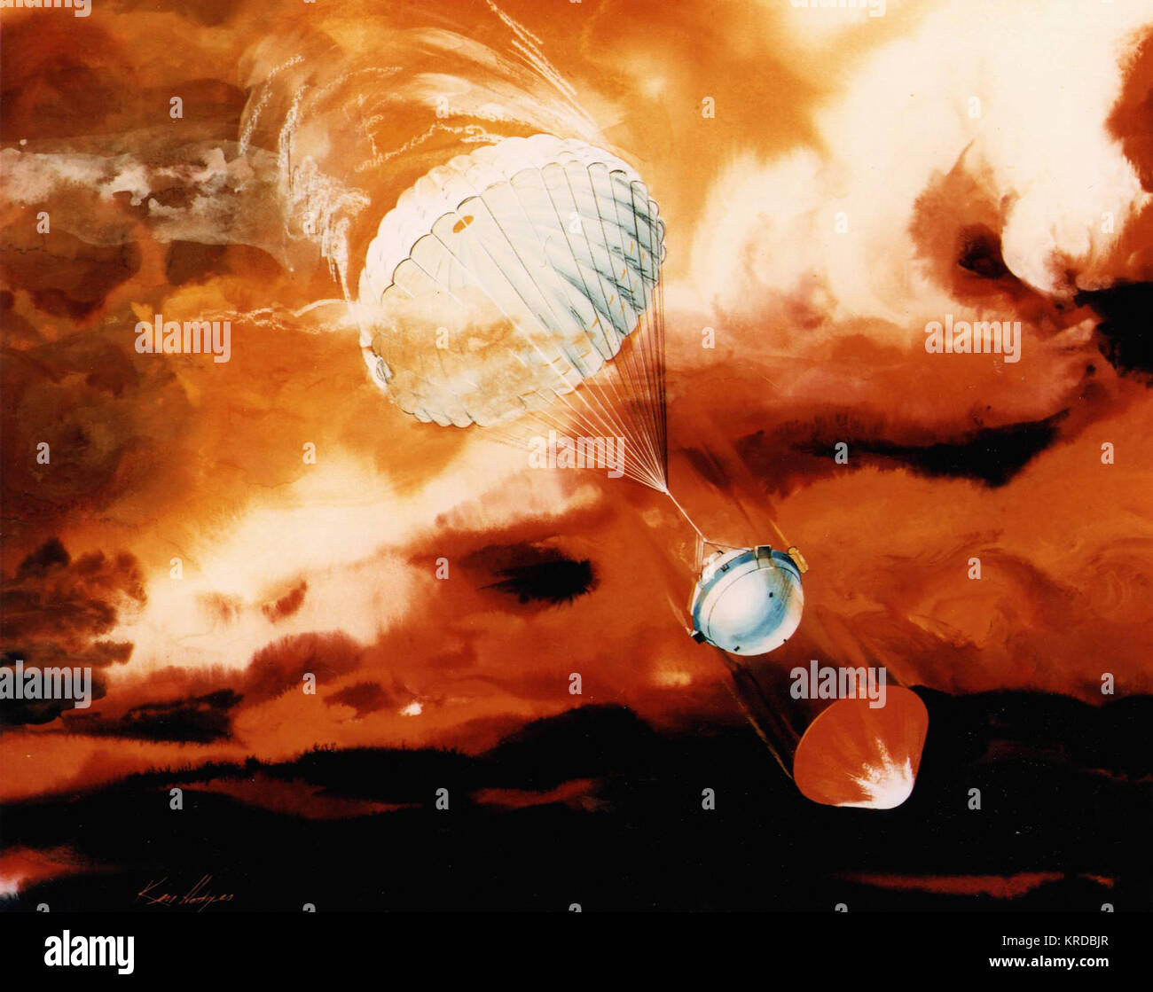 Parachute deployment hi-res stock photography and images - Alamy