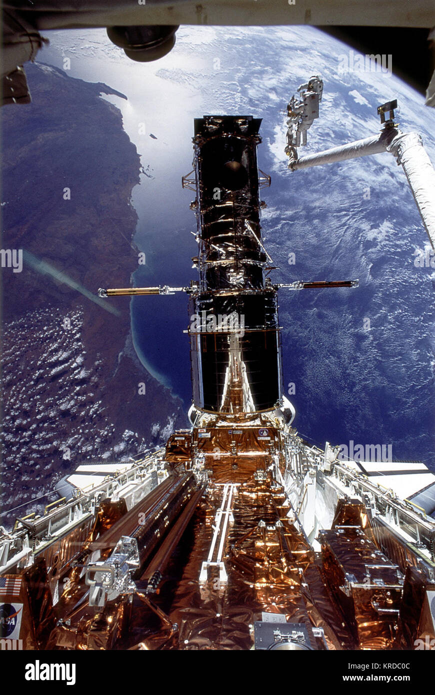 Nasa spacewalk repair hi-res stock photography and images - Alamy