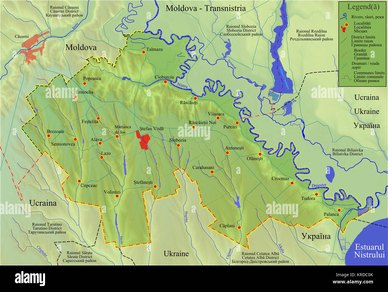 Raionul Stefan Voda, Moldova Stock Photo - Alamy
