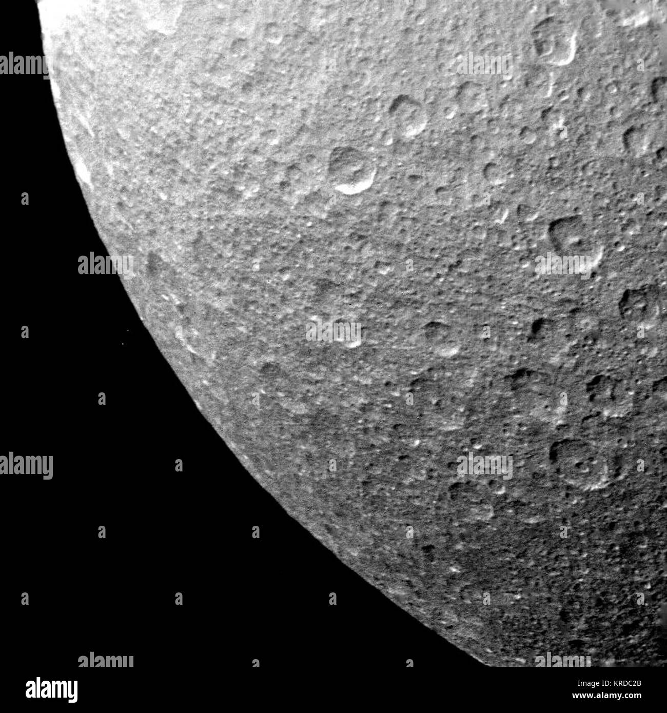 Saturn's moon rhea hi-res stock photography and images - Alamy