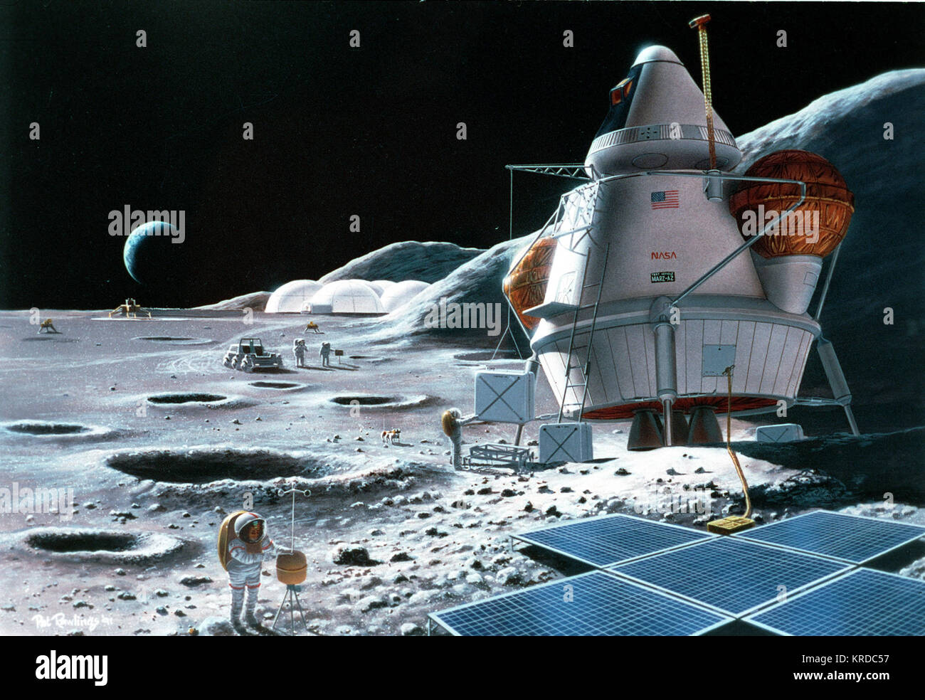 Lunar base hi-res stock photography and images - Alamy