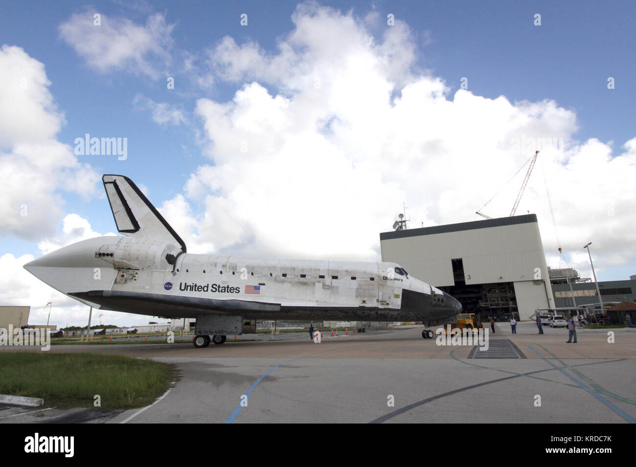 STS-128 Return to KSC 16 Stock Photo - Alamy