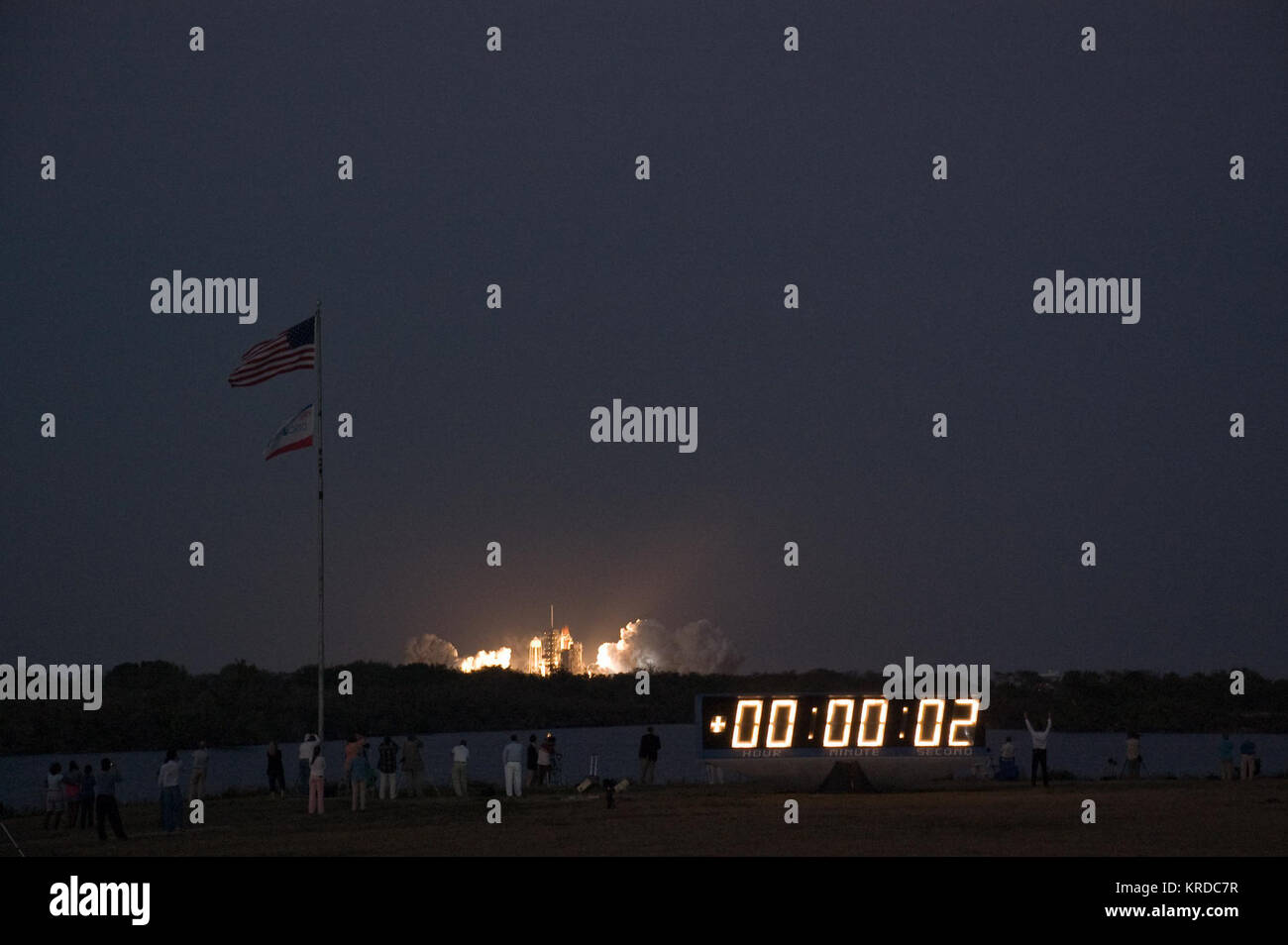 STS-119 launch 1 Stock Photo - Alamy