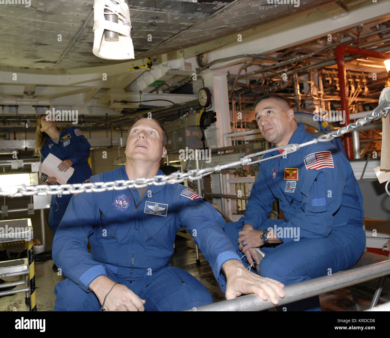 Sts 130 crew hi-res stock photography and images - Alamy