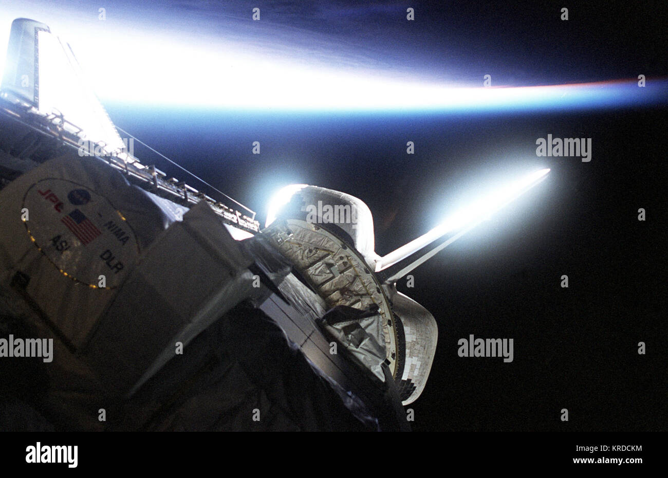 STS-99 payload bay Stock Photo - Alamy