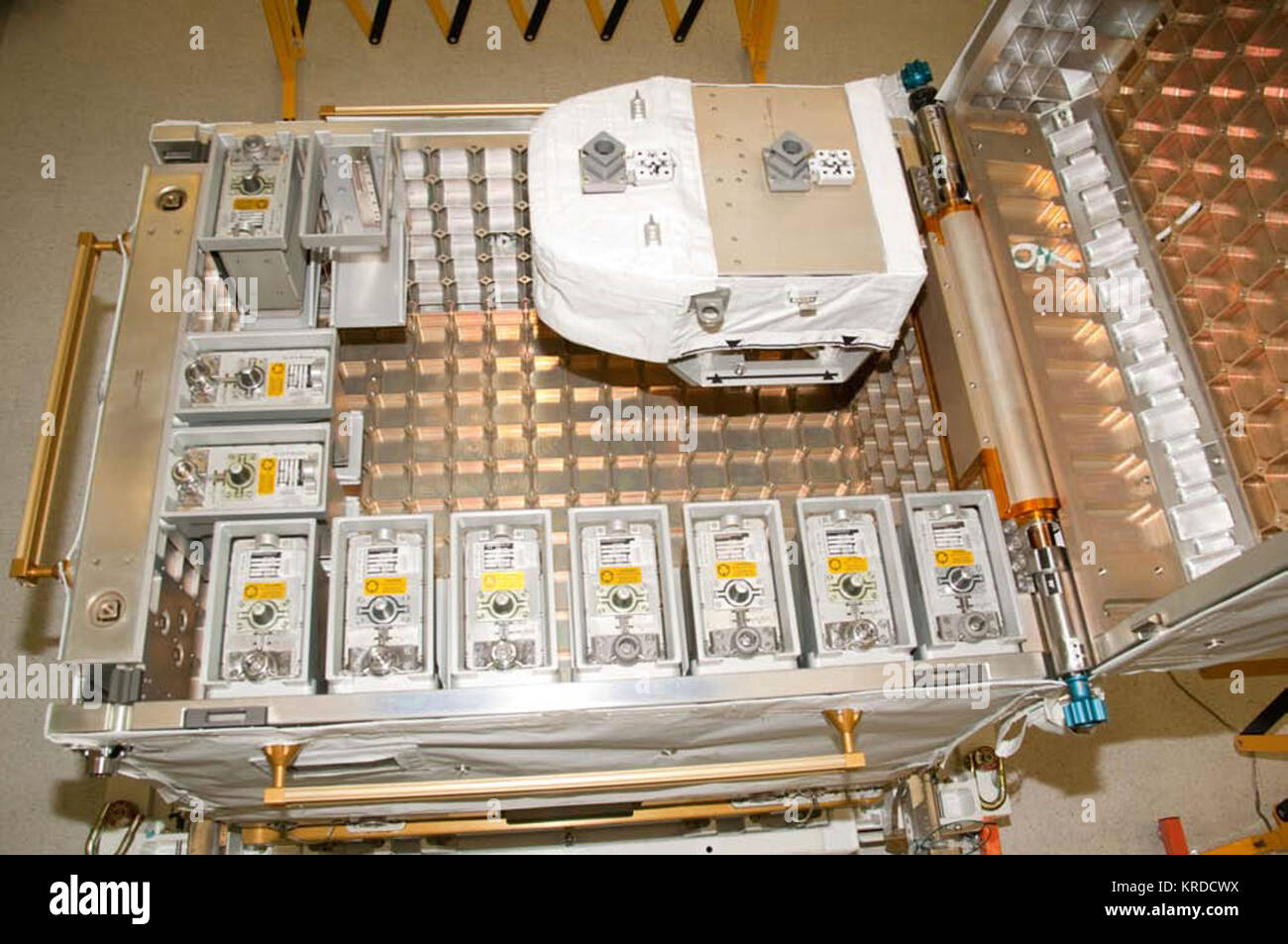 STS-134 Cargo Transportation Container Stock Photo - Alamy