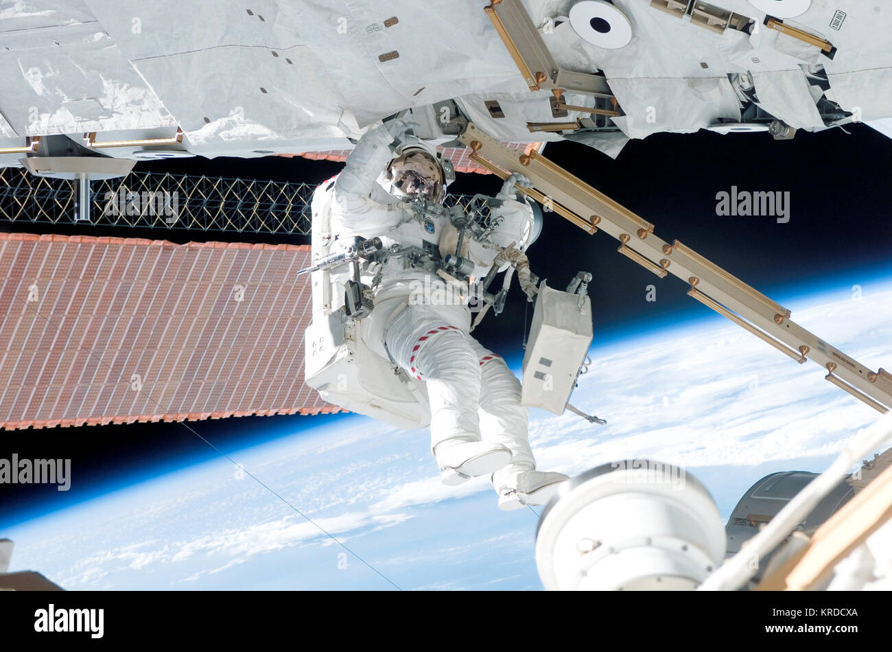 STS-117 Swanson EVA Stock Photo - Alamy