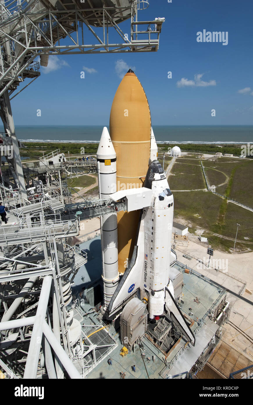 Sts 133 launch hi-res stock photography and images - Alamy