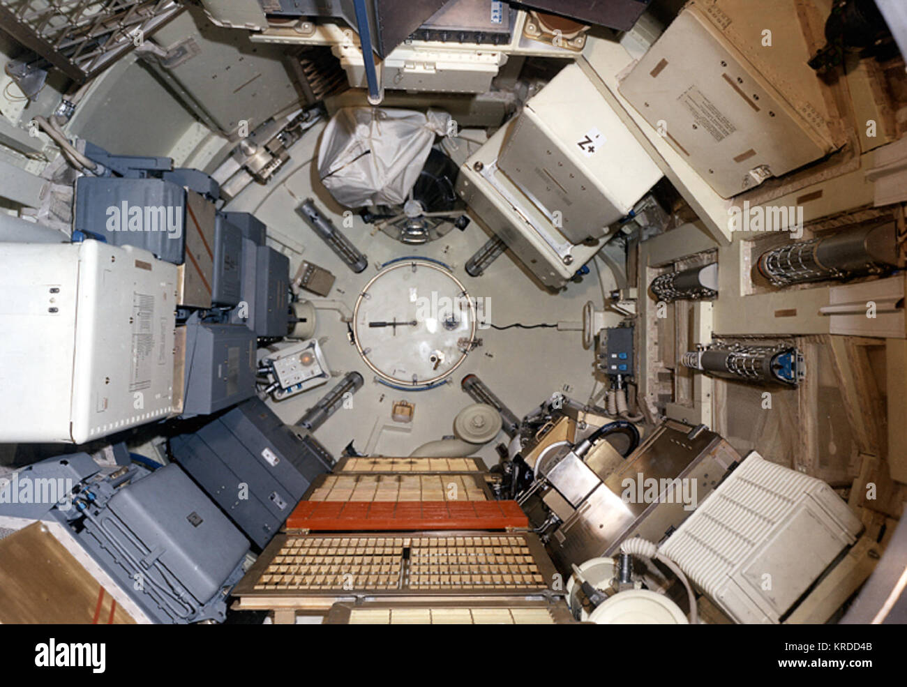 Skylab Space Station Inside