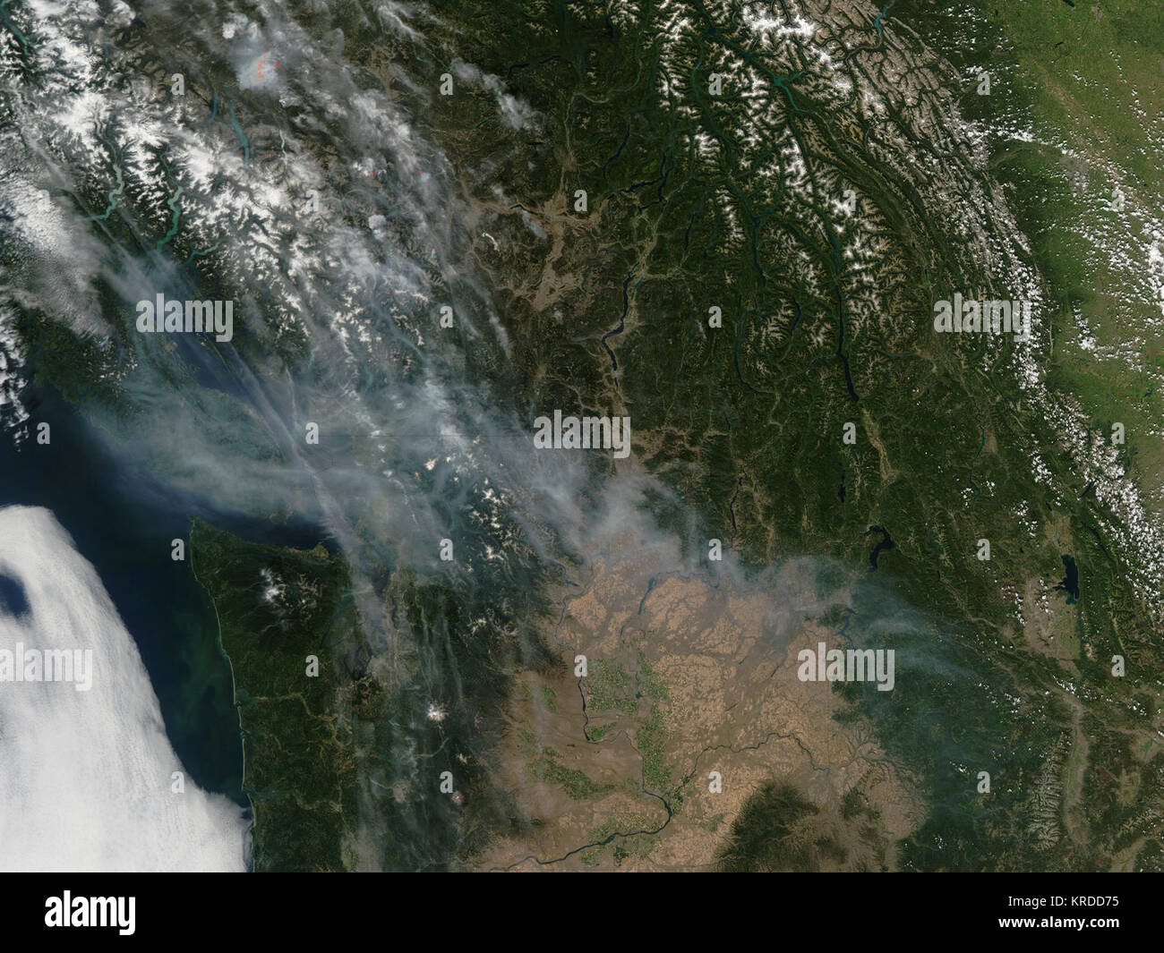 Pacific northwest wildfires hi-res stock photography and images - Alamy