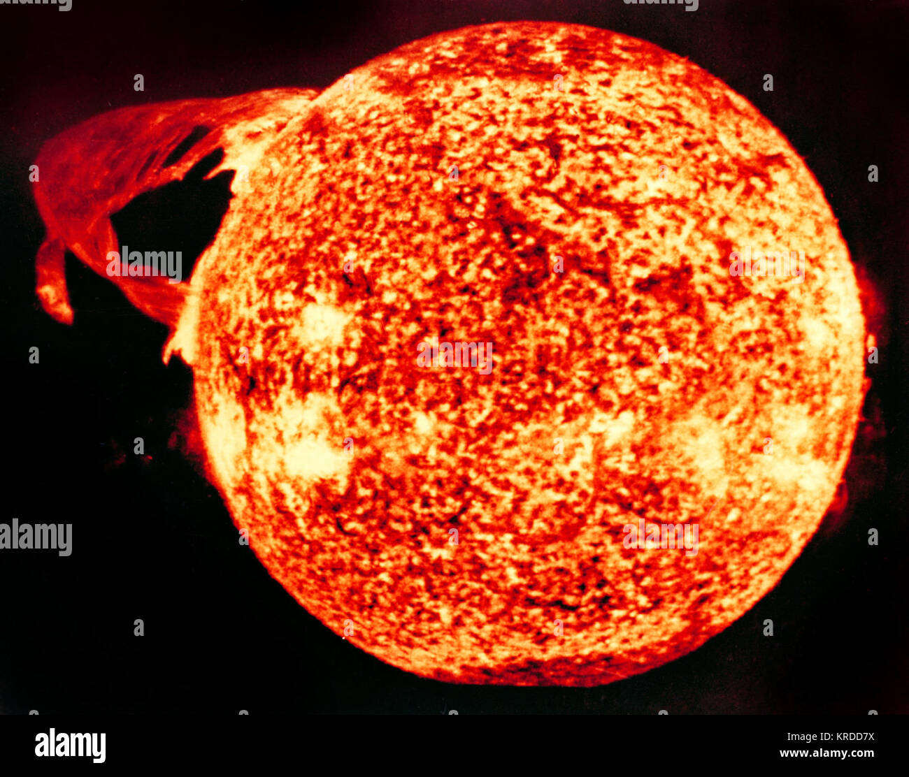 skylab-solar-flare-stock-photo-alamy