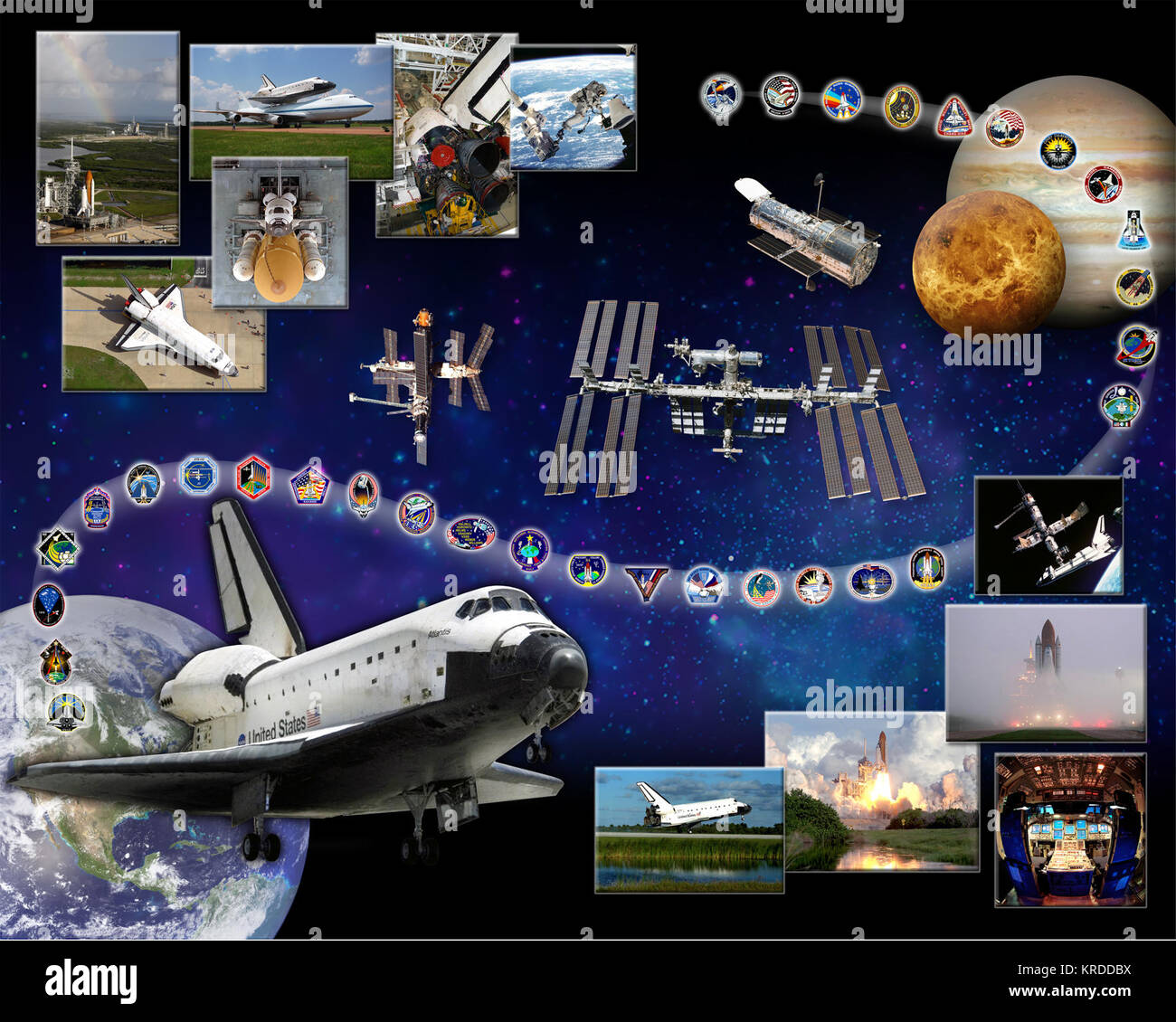 Space shuttle program missions hi-res stock photography and images - Alamy