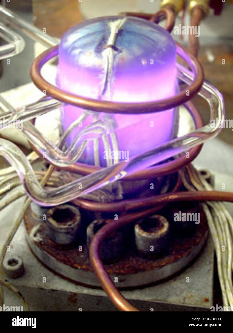 Stirling radioisotope generator head testing Stock Photo - Alamy