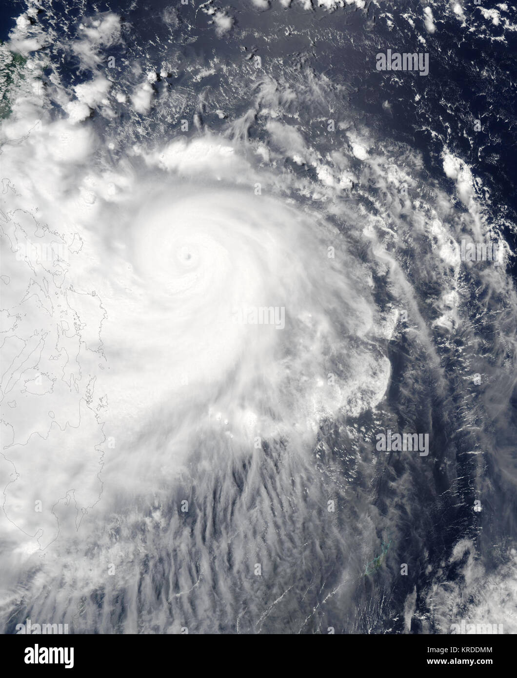Super Typhoon Imbudo 2003 Stock Photo - Alamy