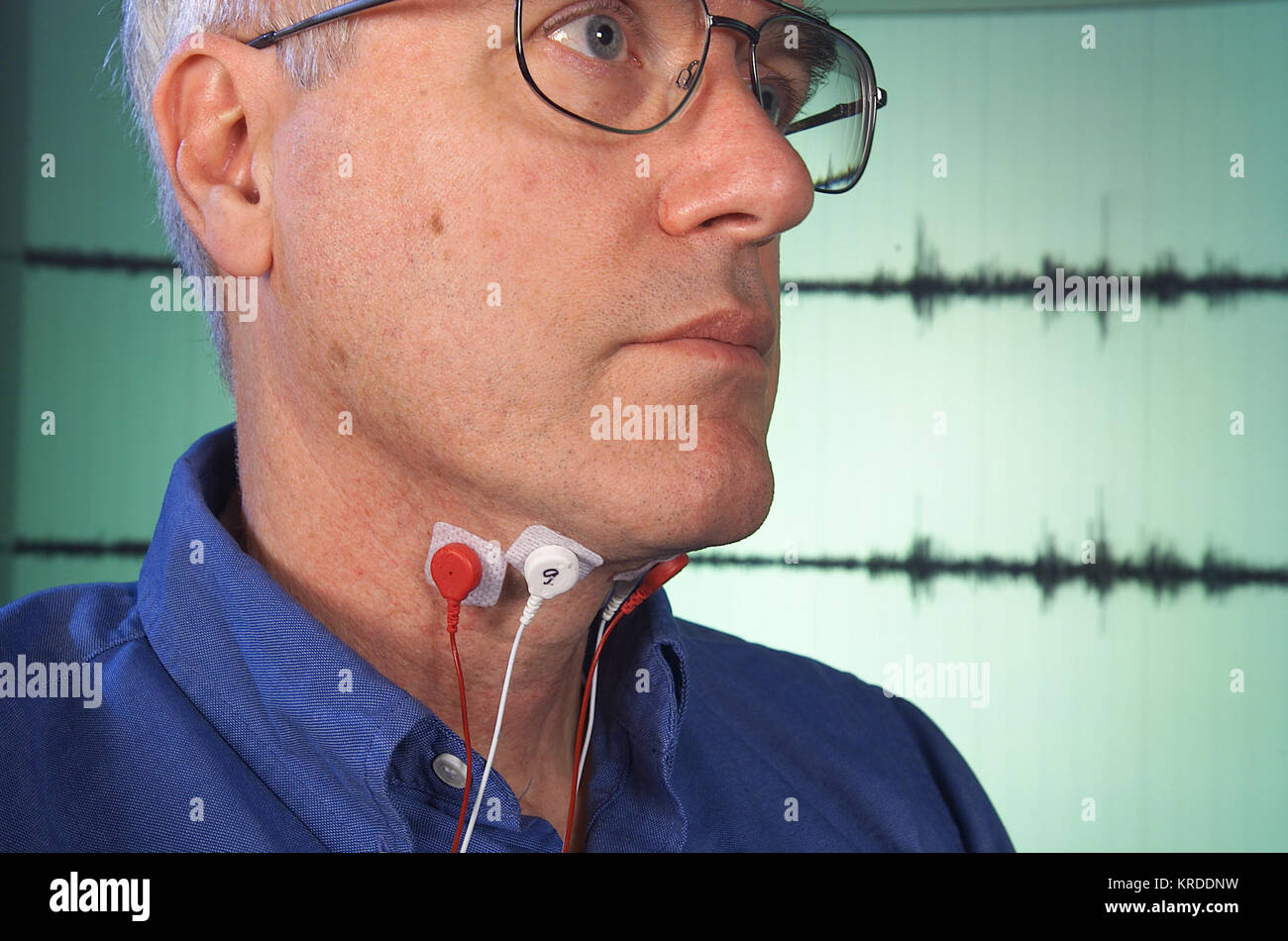Subvocal speech recognition Stock Photo - Alamy