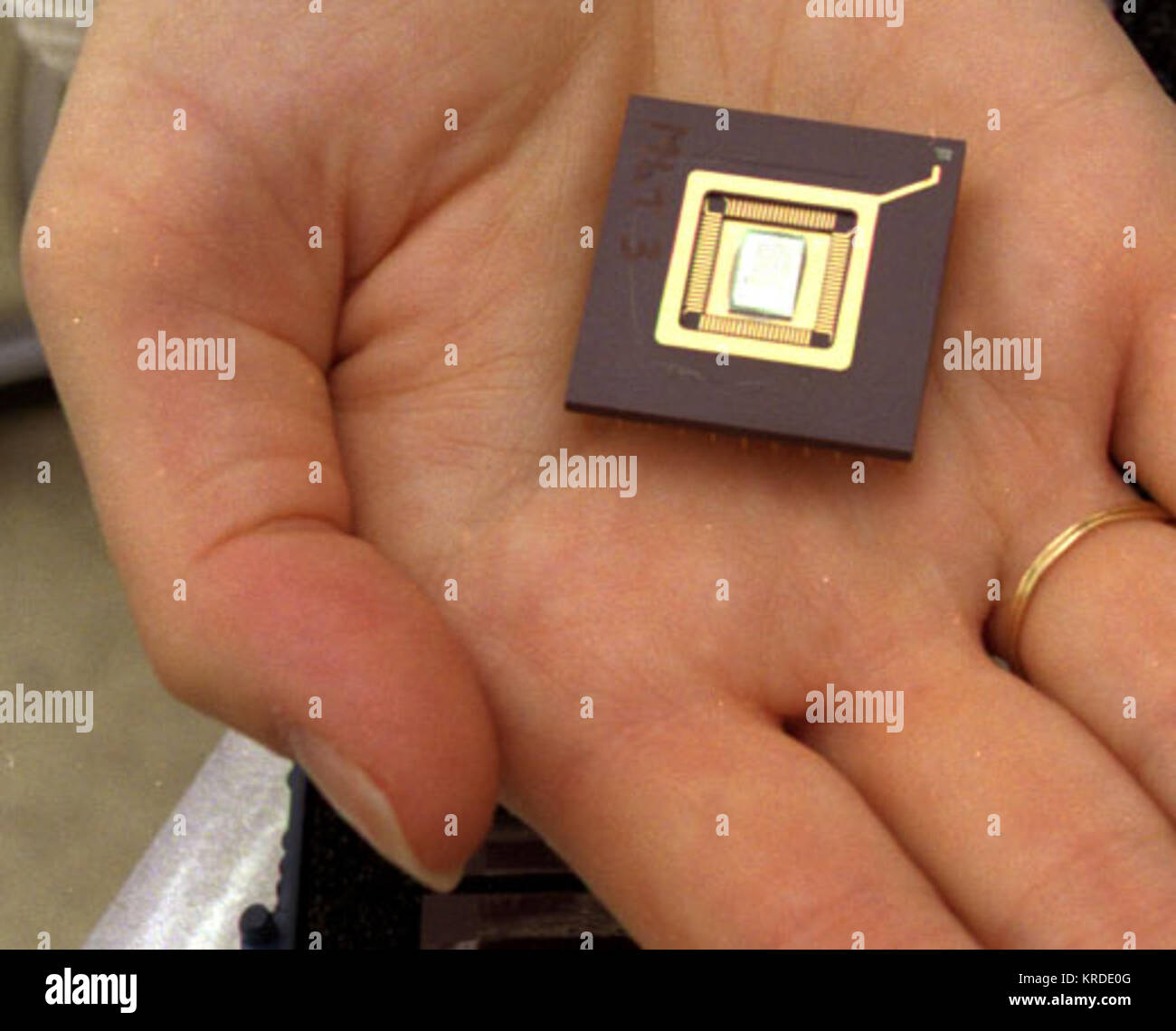 Active pixel sensor prototype Stock Photo - Alamy