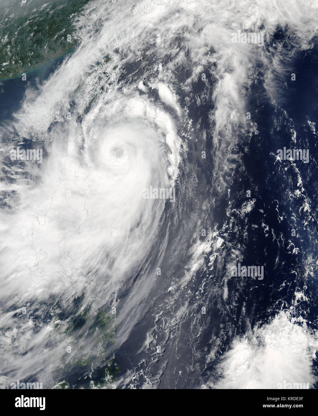 Typhoon soudelor satellite hi-res stock photography and images - Alamy