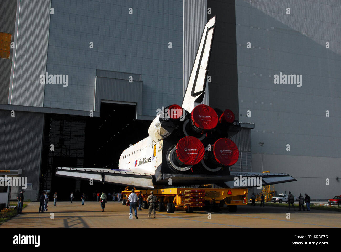 VAB transfer aisle Stock Photo - Alamy