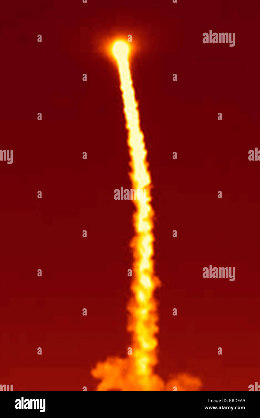 WISE IR launch crop Stock Photo - Alamy
