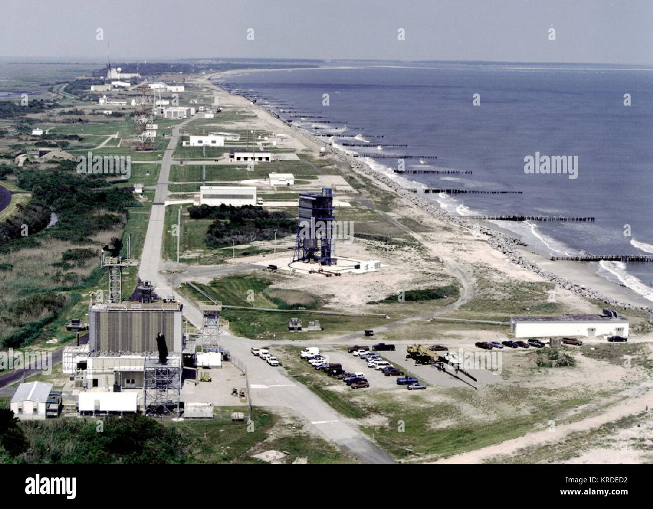 Wallops Island - Overview Stock Photo - Alamy