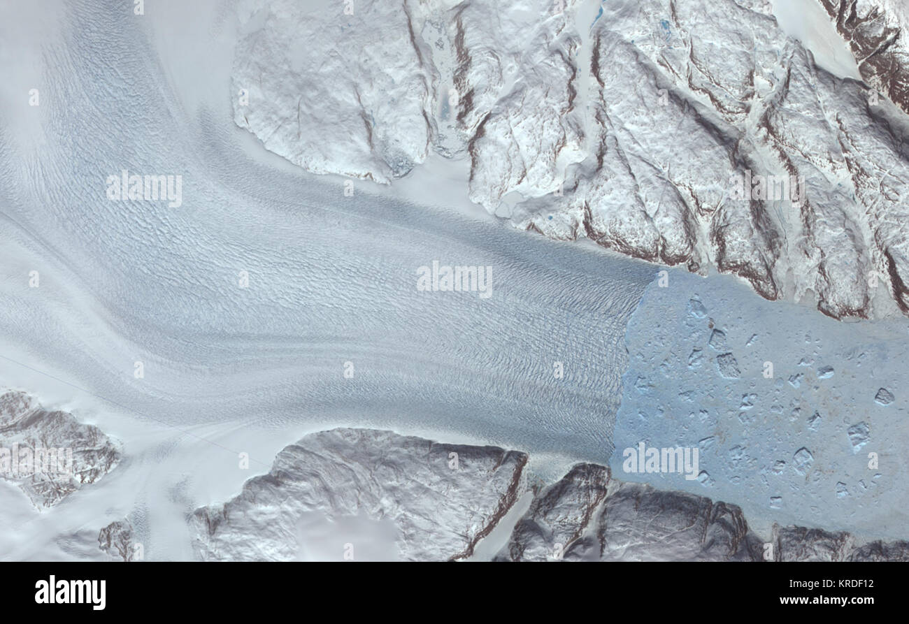Helheim glacier 2001 Stock Photo - Alamy