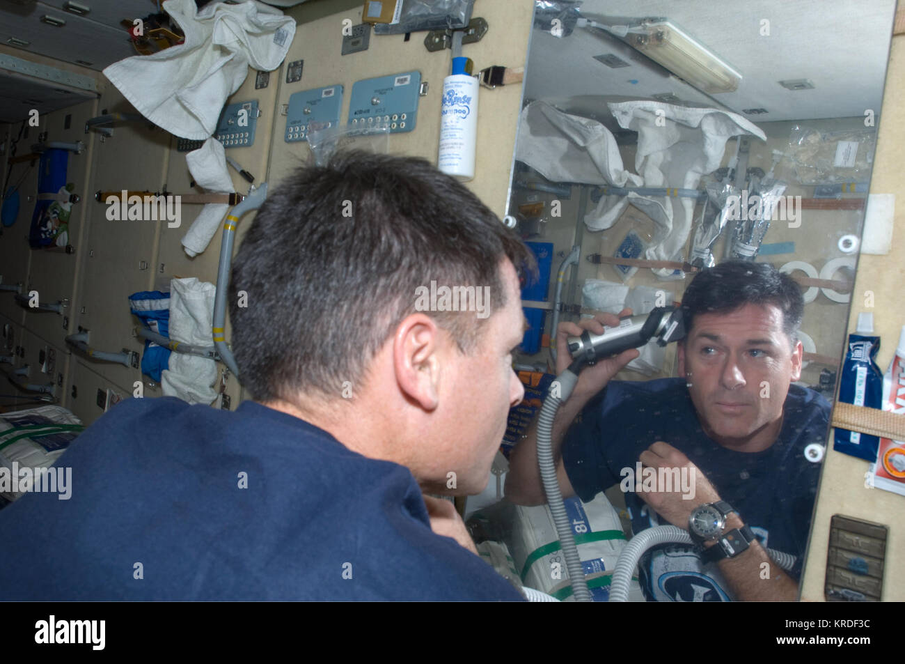 A haircut in space Stock Photo - Alamy