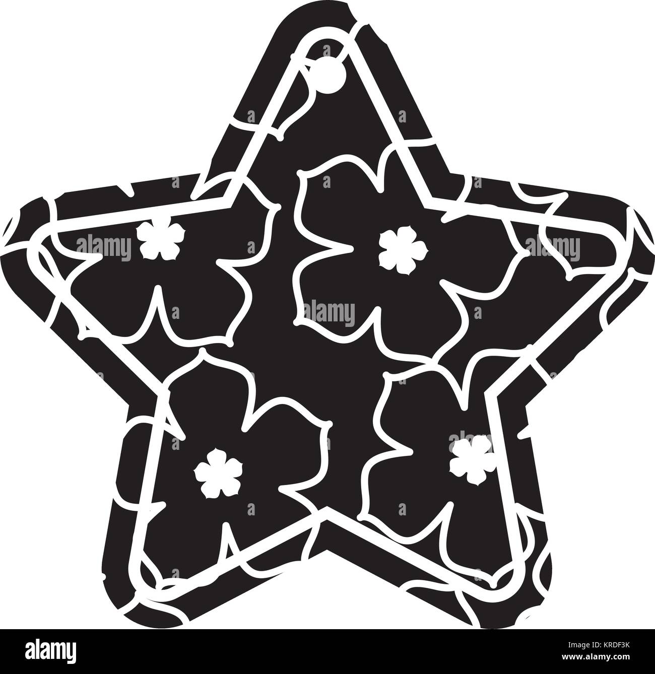 star tag japanese flower sakura culture Stock Vector Image & Art - Alamy