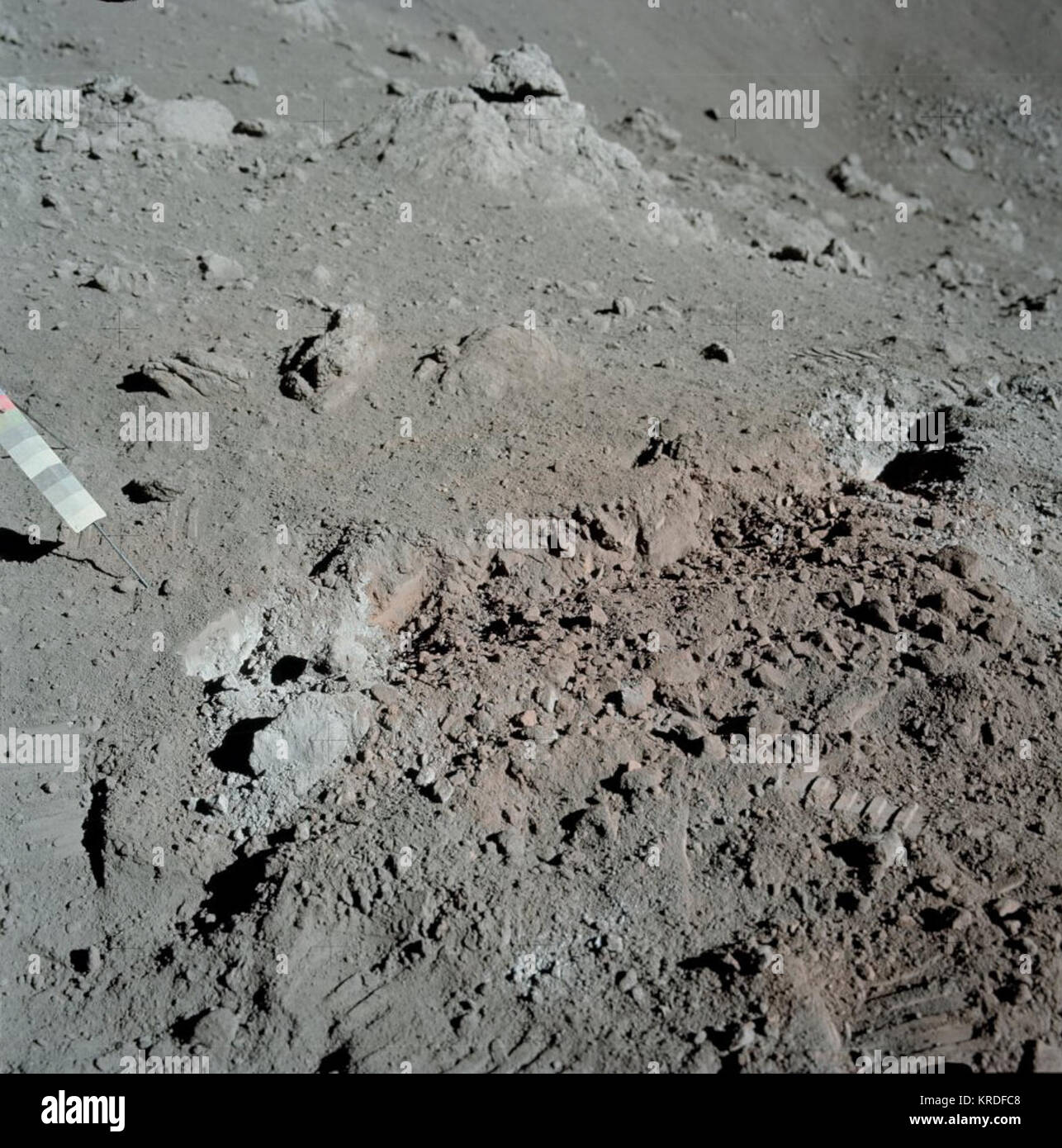 Apollo 17 orange soil Stock Photo - Alamy