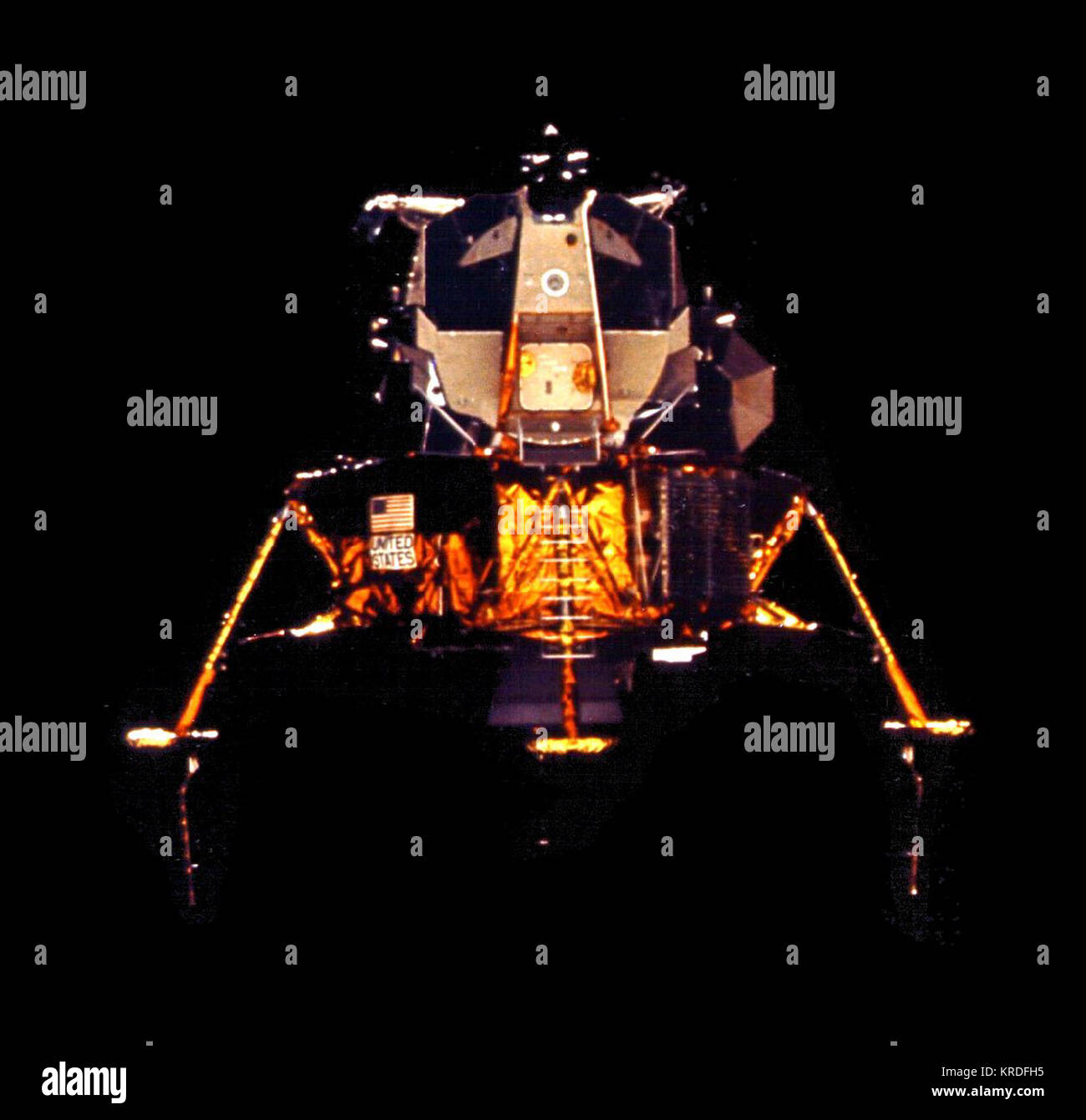 Apollo 16 - Fähre 'Orion' Stock Photo - Alamy