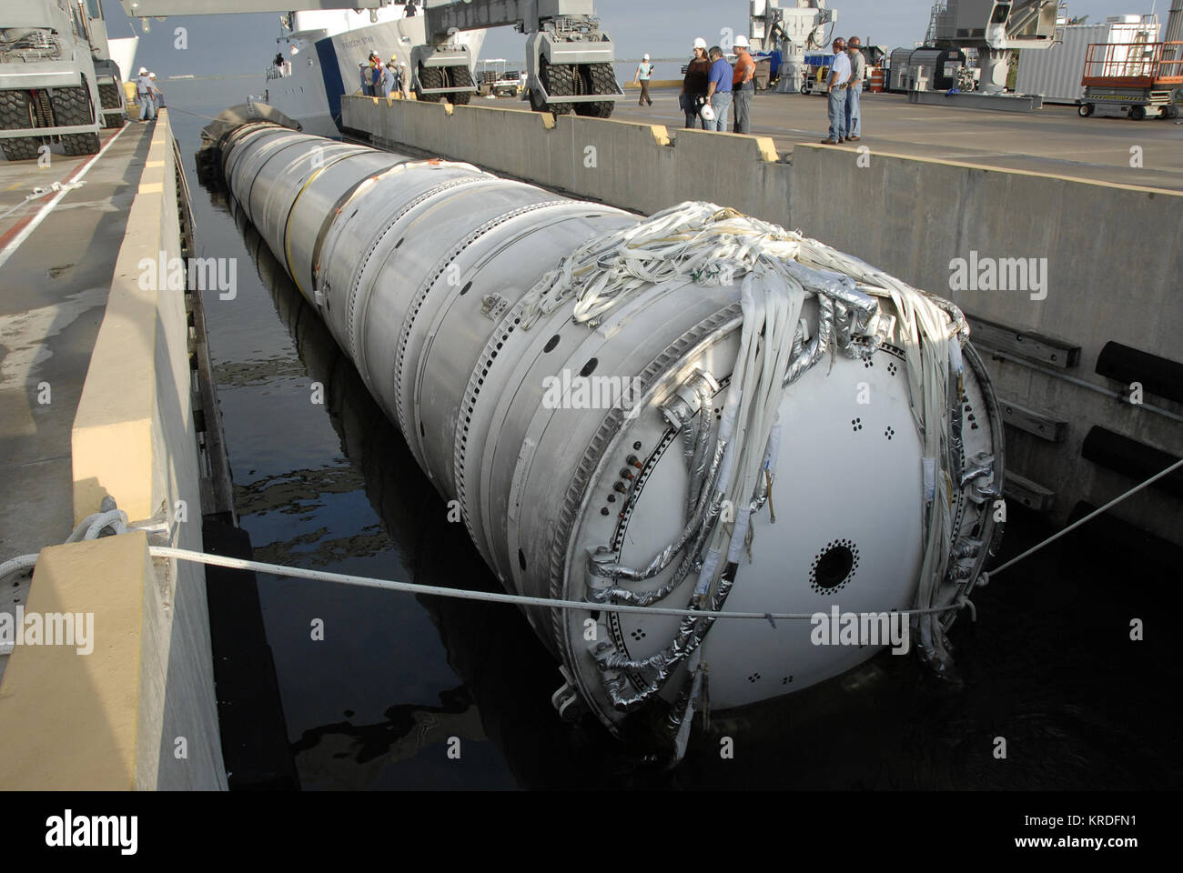 Ares I-X Return to KSC 3 Stock Photo - Alamy