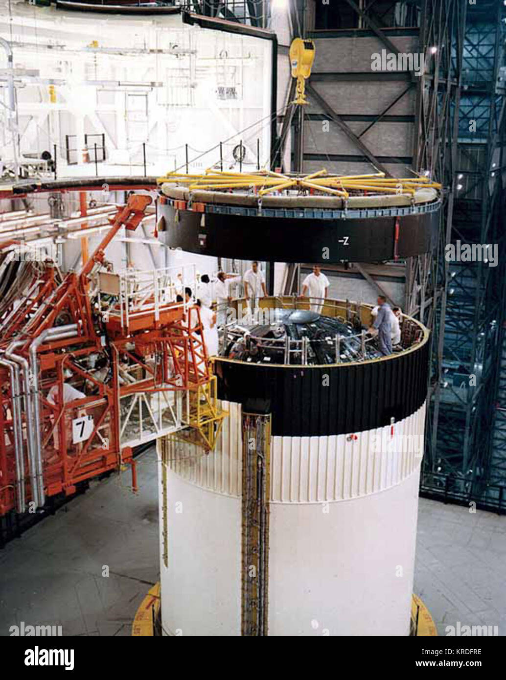 Saturn V Instument Unit assembly Stock Photo - Alamy