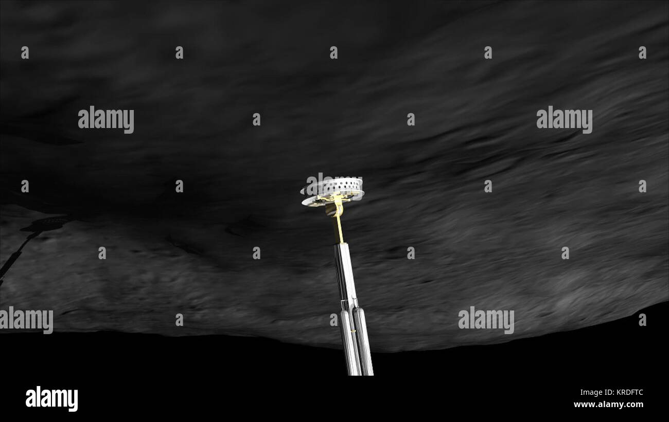 Artist's concept of the OSIRIS-REx sample collector Stock Photo - Alamy