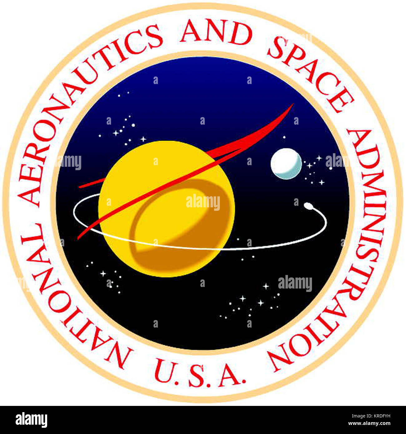 NASA Meatball Logo - GPN-2002-000195 Stock Photo - Alamy
