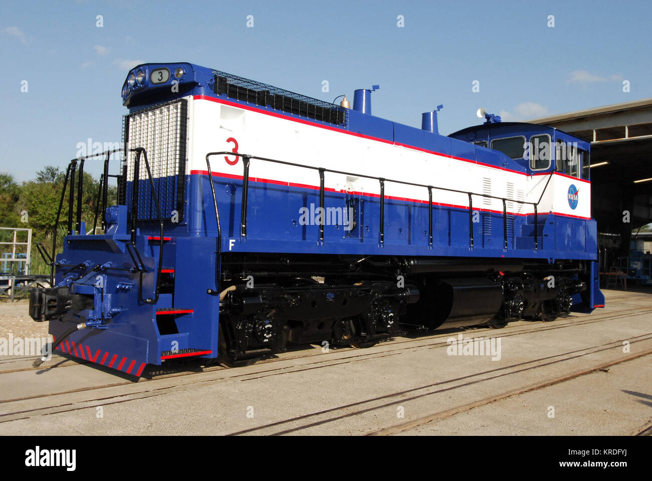 NASA Railroad locomotive 3 Stock Photo - Alamy