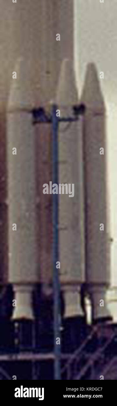 Castor 2 rocket stage Stock Photo - Alamy