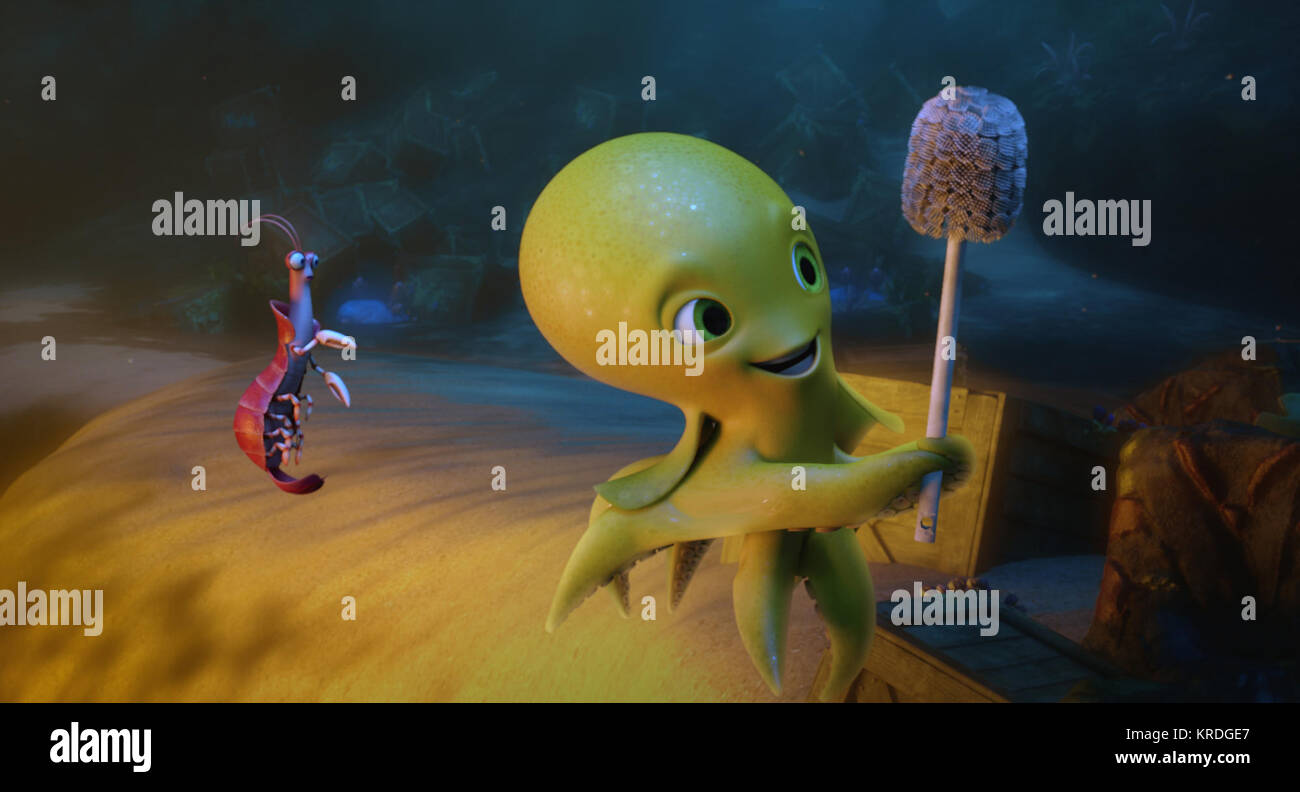 DEEP, l-r: Alice (shrimp), Deep (octopus), 2017. ©Lionsgate Home ...