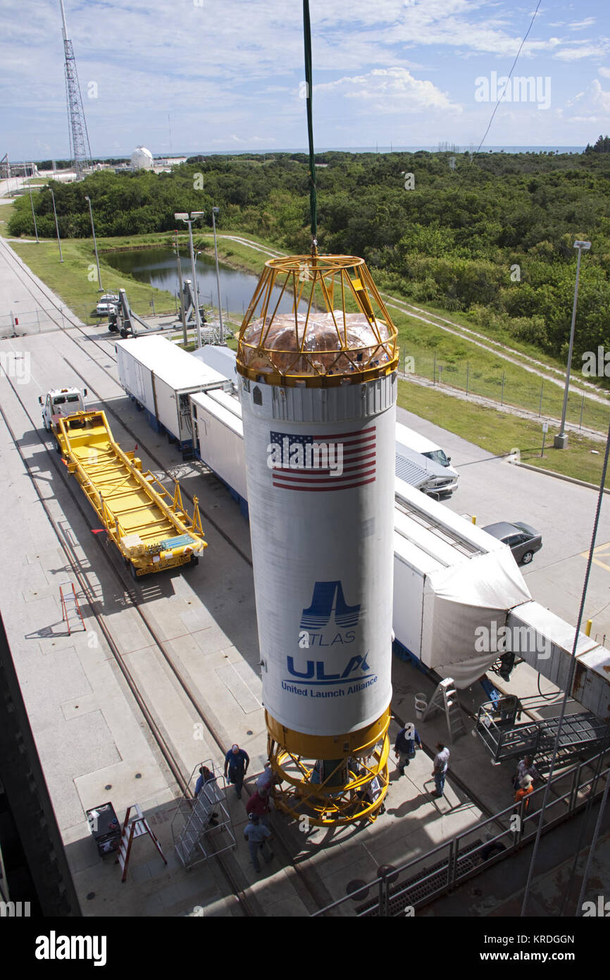 Centaur upper stage for RBSP on Launch Pad 41 Stock Photo - Alamy