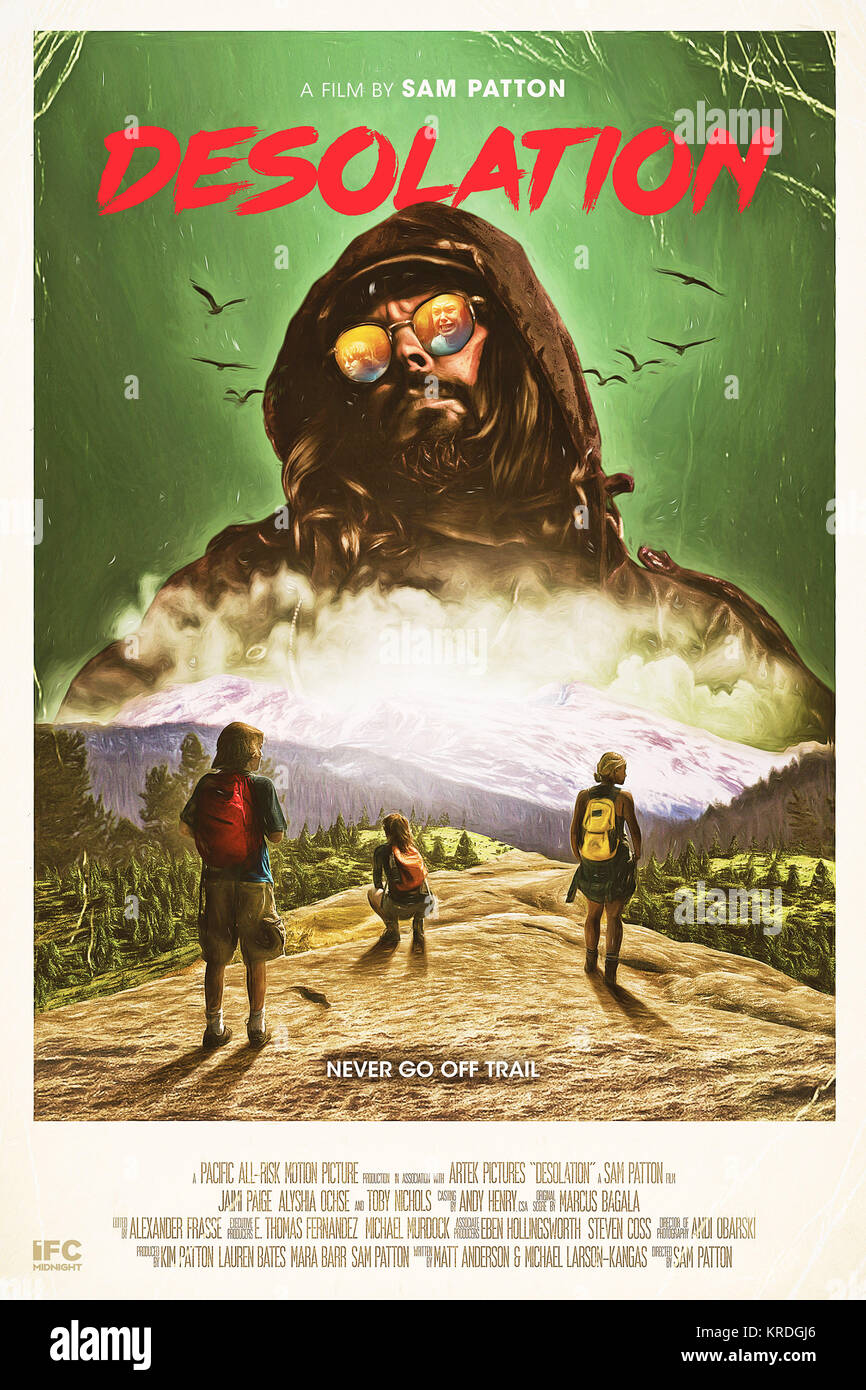 DESOLATION, US poster, Claude Duhamel (top), from left in sunglasses ...