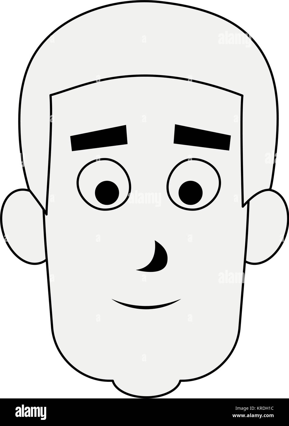 Man face cartoon Stock Vector Image & Art - Alamy