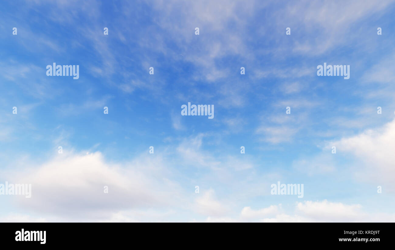 Cloudy blue sky abstract background, blue sky background with tiny clouds Stock Photo - Alamy