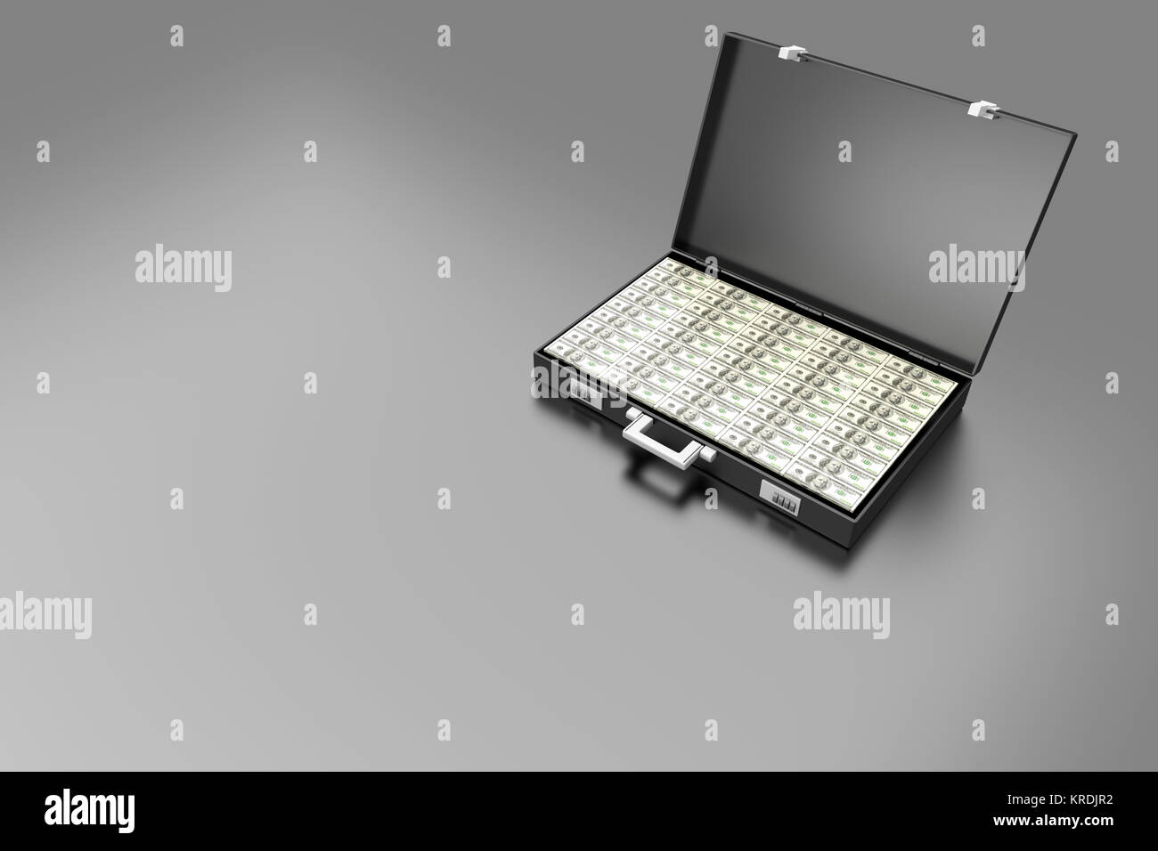 A briefcase full of Cash Stock Photo - Alamy