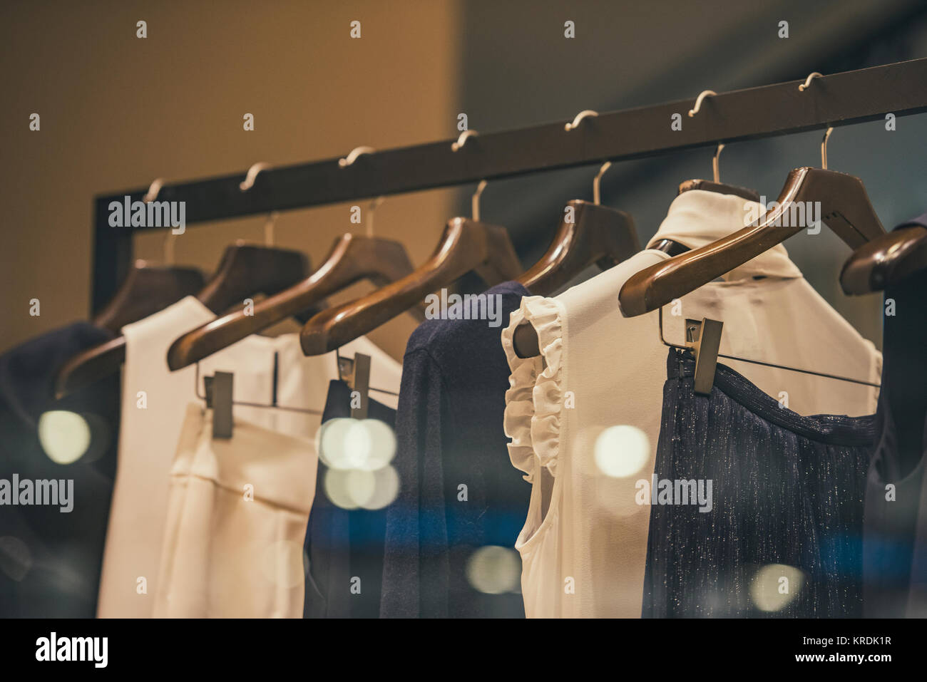 Womens clothing fashion racks hi-res stock photography and images - Alamy