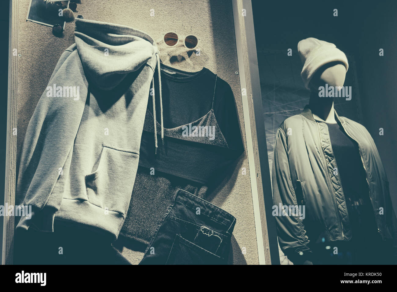 Urban clothing store Stock Photo - Alamy