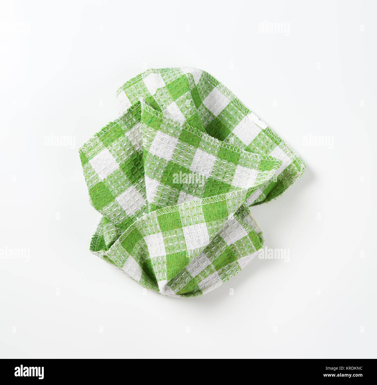 checkered dish towel Stock Photo - Alamy